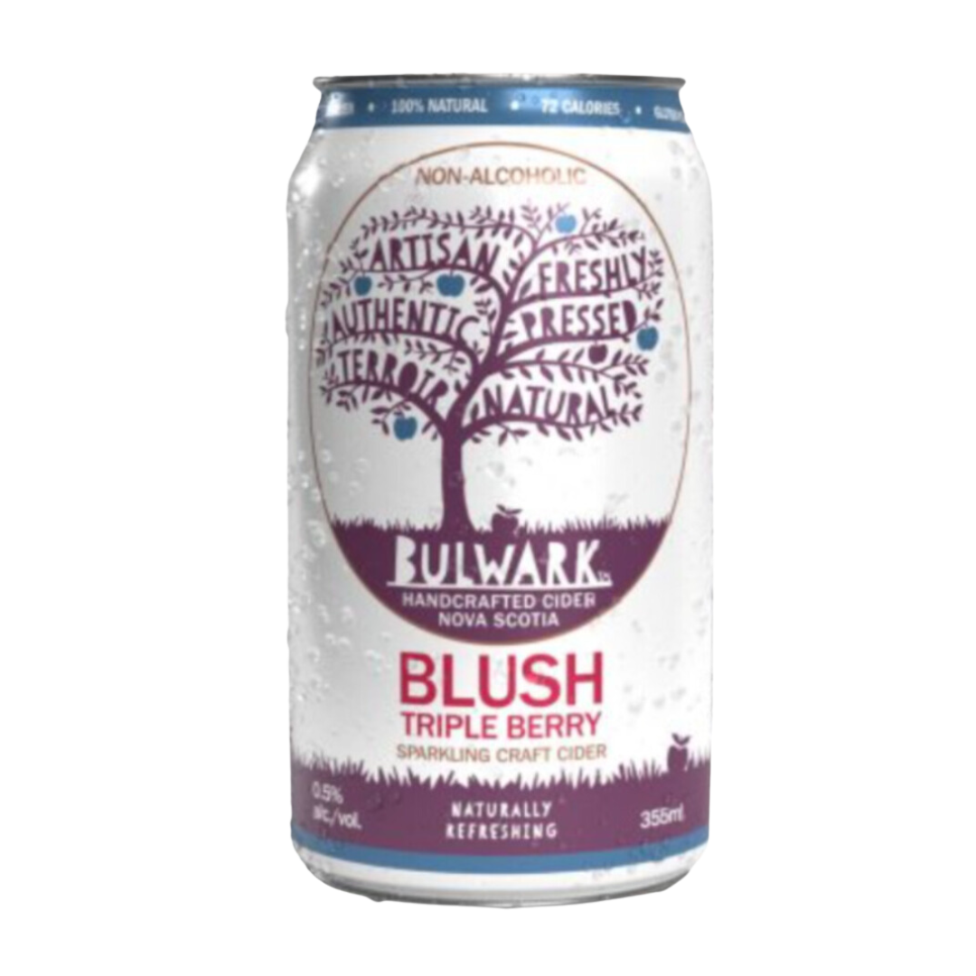 Bulwark Non-Alcoholic Blush Triple Berry Cider - Upside Drinks - Free ...