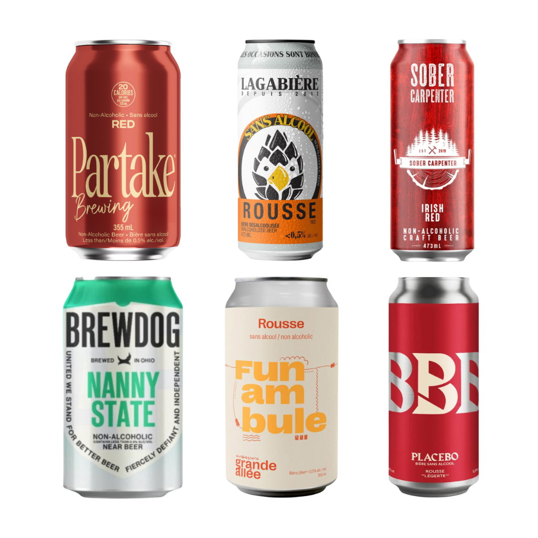 Non-alcoholic beer - Ultimate Red Ale Box – UpsideDrinks.ca