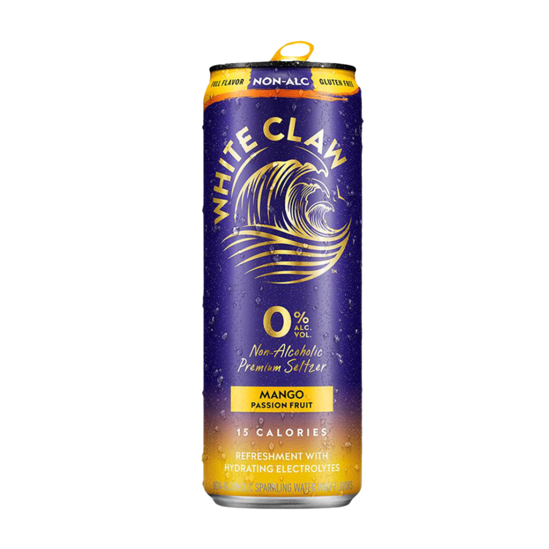 White Claw 0% Alcohol - Passion Fruit Mango – Upside Drinks