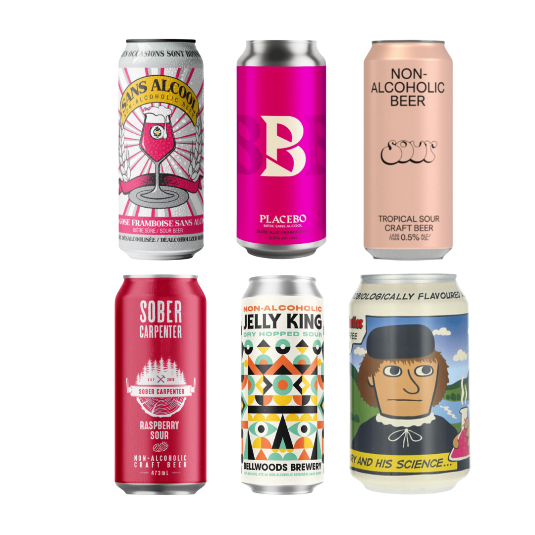 Non-alcoholic beer - Ultimate Sour Beer Box - Variety (6 Pack ...