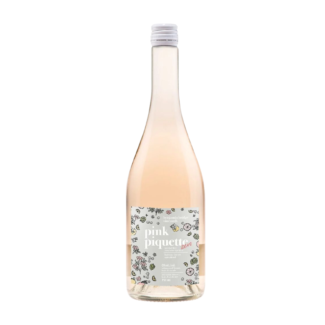 Benjamin Bridge - Pink Piquette Zero Wine Style - 750ml – Upside Drinks