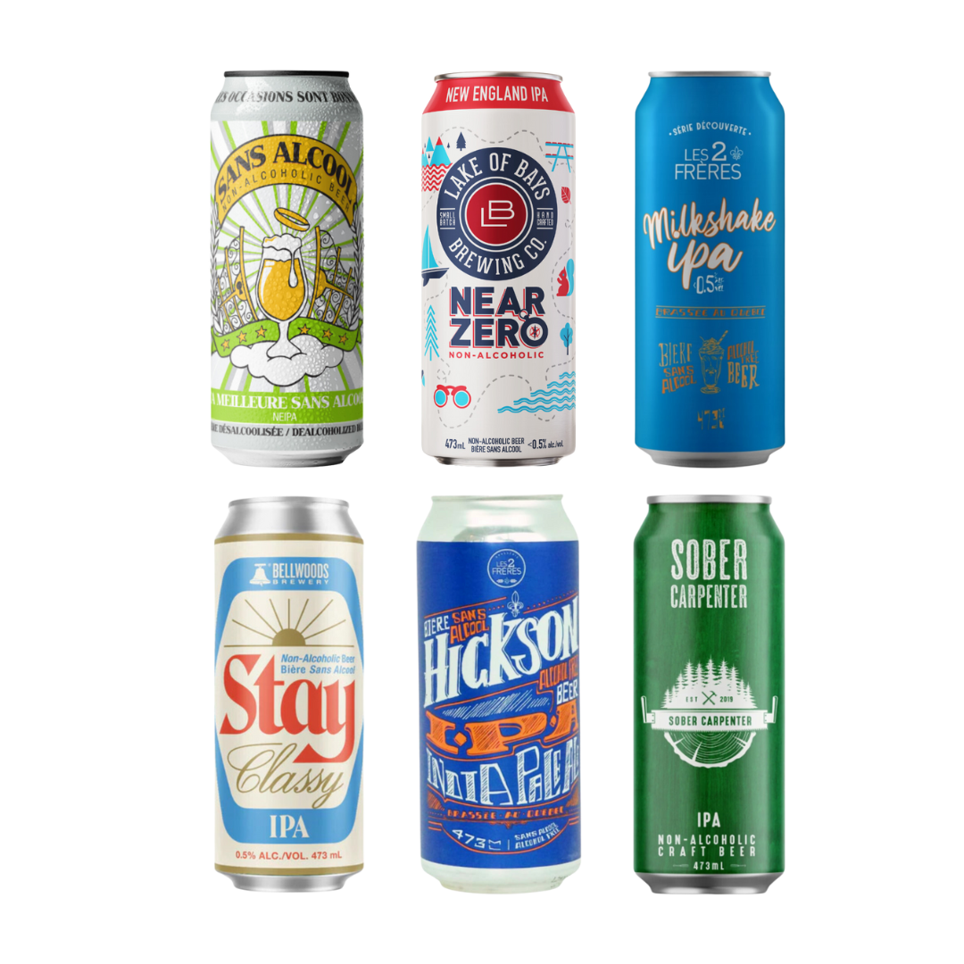 Non-alcoholic beer - Ultimate IPA Beer Box - Variety (6 Pack ...