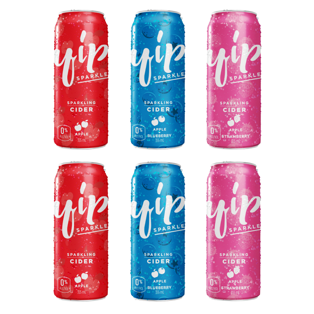 Yip Cider - Variety Pack – Upside Drinks