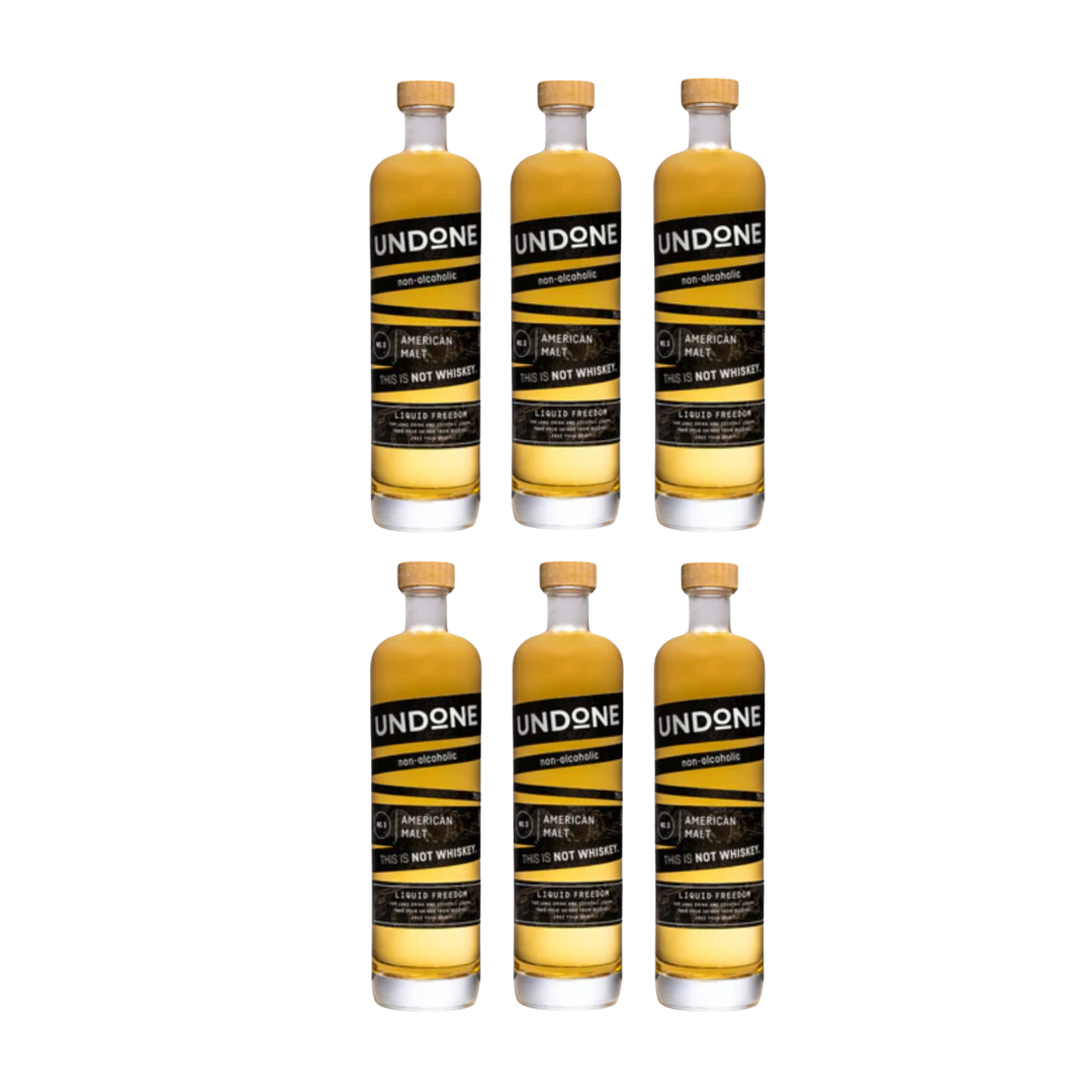 Undone Non-Alcoholic American Malt Whiskey - Upside Drinks - Free Shipping