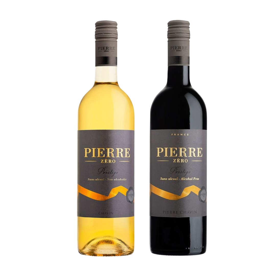 Non-alcoholic wine - Pierre Zero - Prestige - Variety Pack (2 Pack ...
