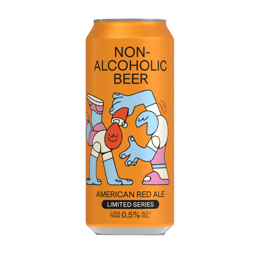 Non-alcoholic beer - BSA - American Red *Limited Edition* – Upside Drinks