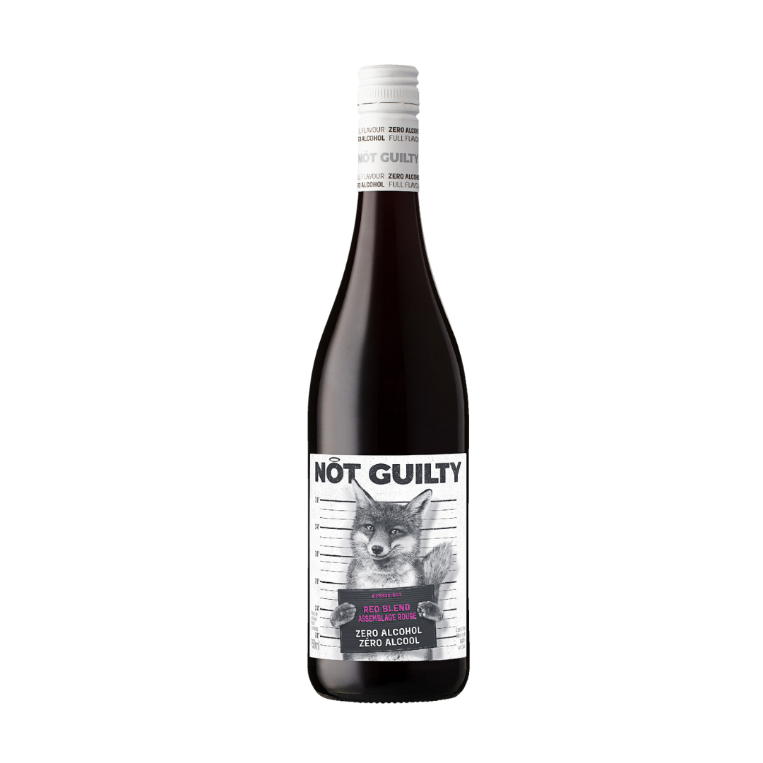 Not Guilty - Red Blend - Non Alcoholic Red Wine – Upside Drinks