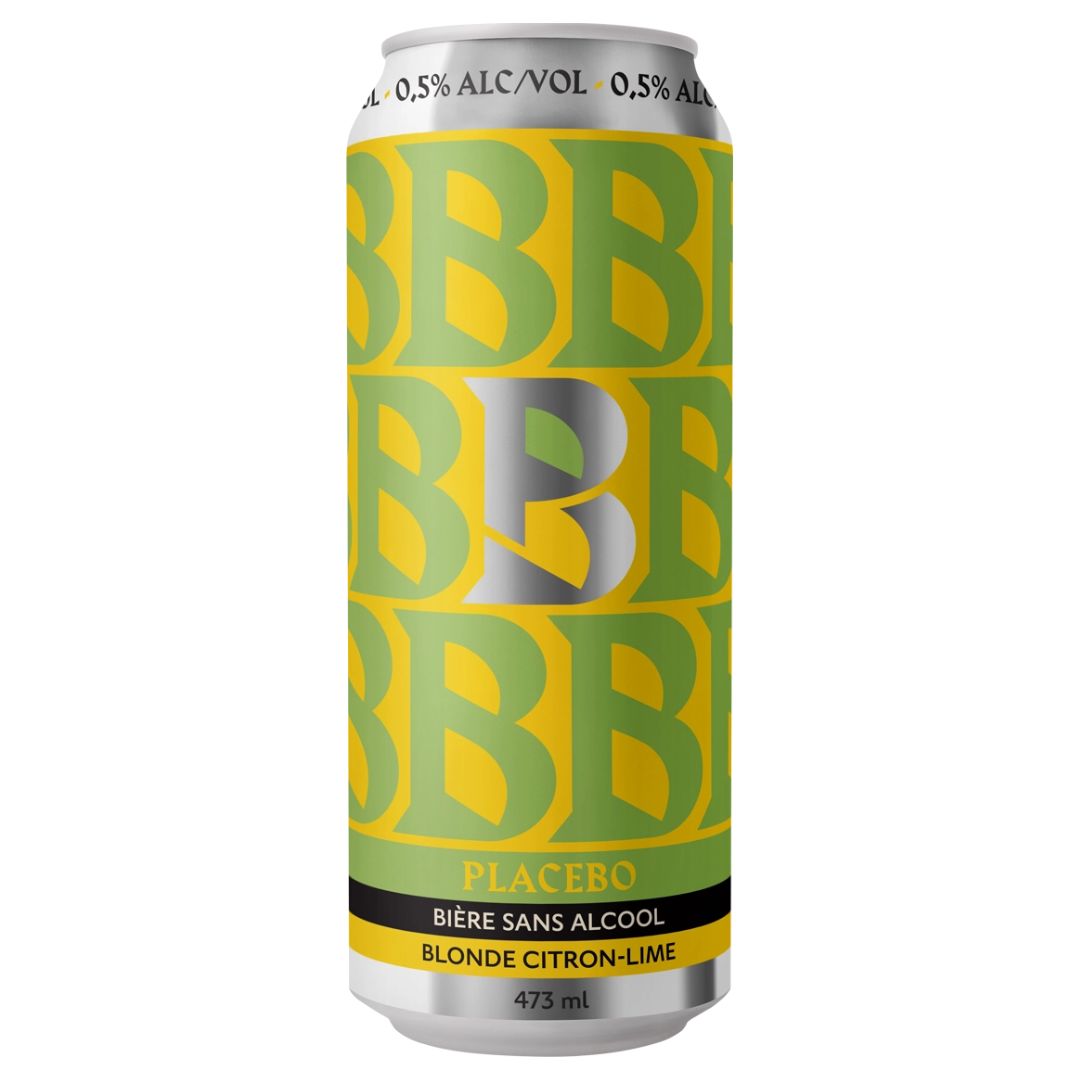 Non-alcoholic beer - Barberie - Placebo -Lemon & Lime Sour ...