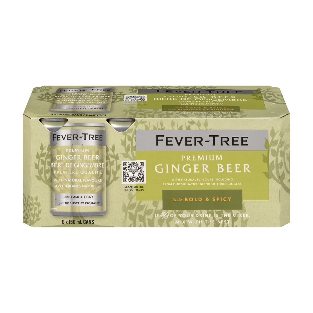 Fever Tree Non-Alcoholic Premium Ginger Beer - Upside Drinks - Free ...